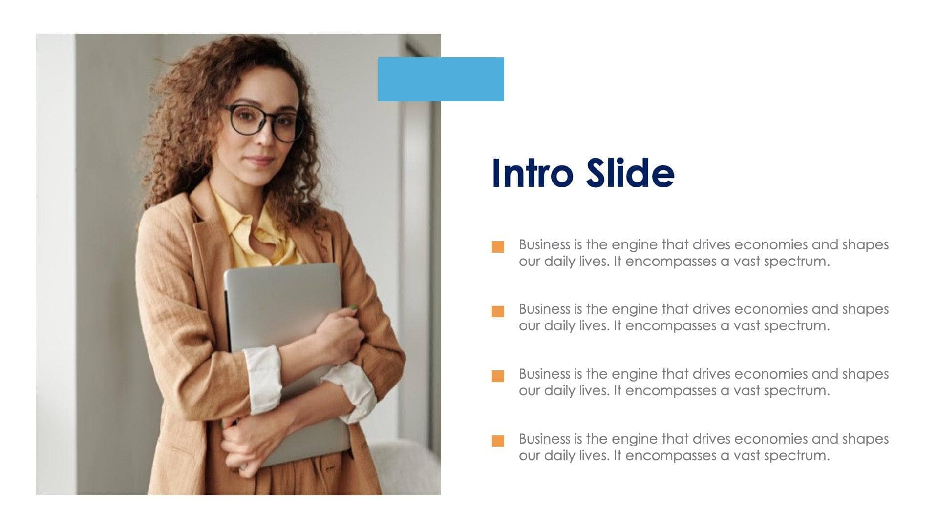 Intro Slide Infographic Template S12192305 | Infografolio