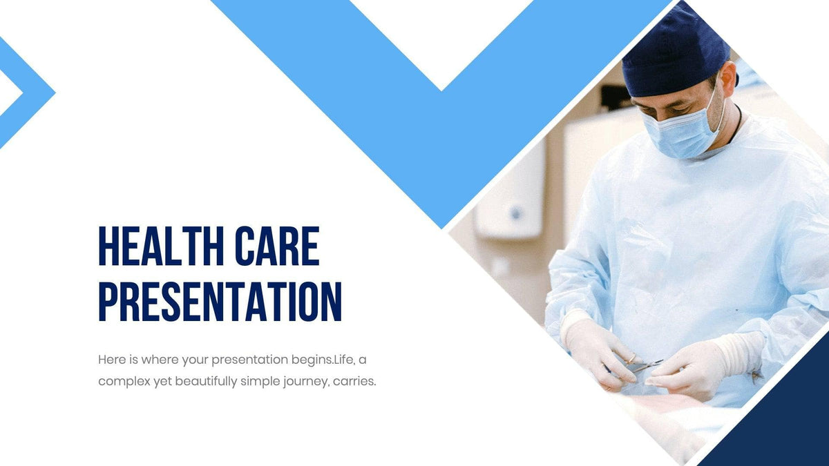 Health Care Presentation Template S08022301 – Infografolio