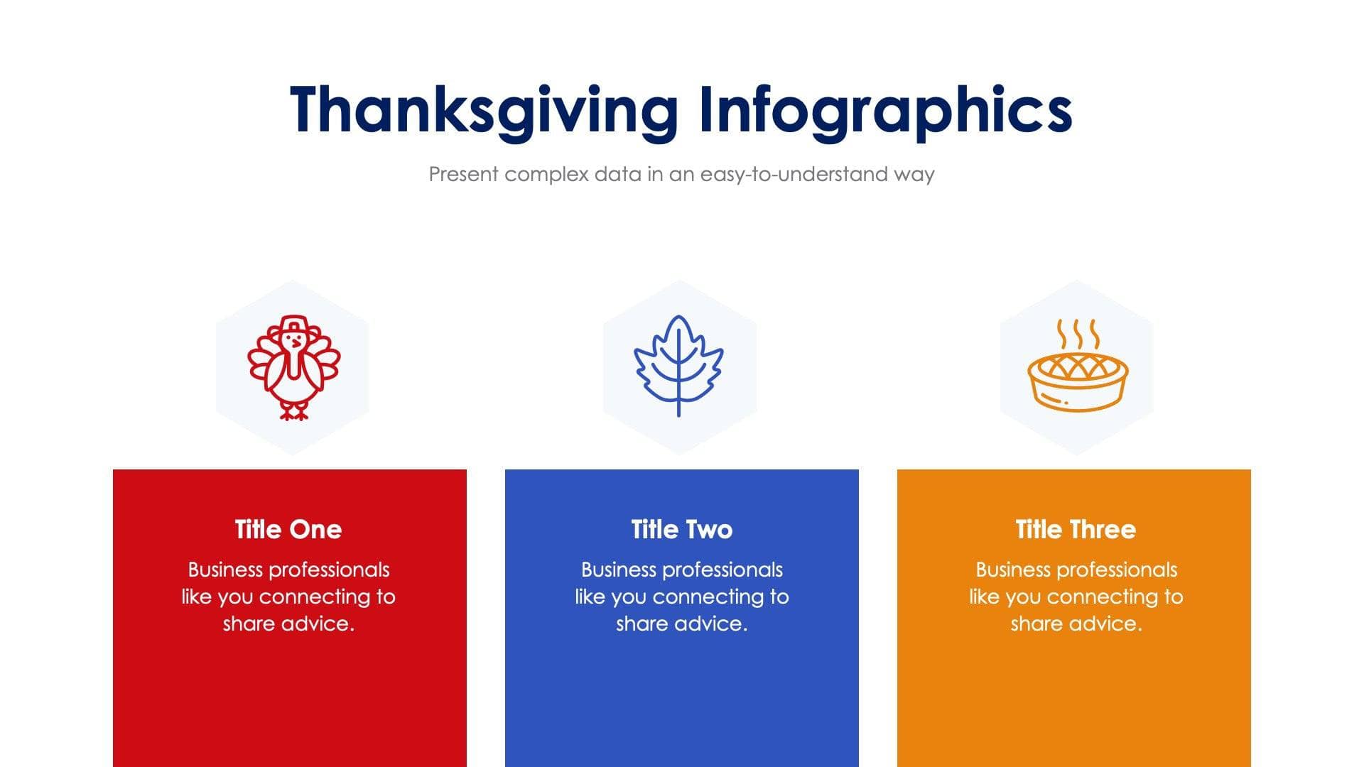 Thanksgiving Slide Infographic Template S12202302 | Infografolio