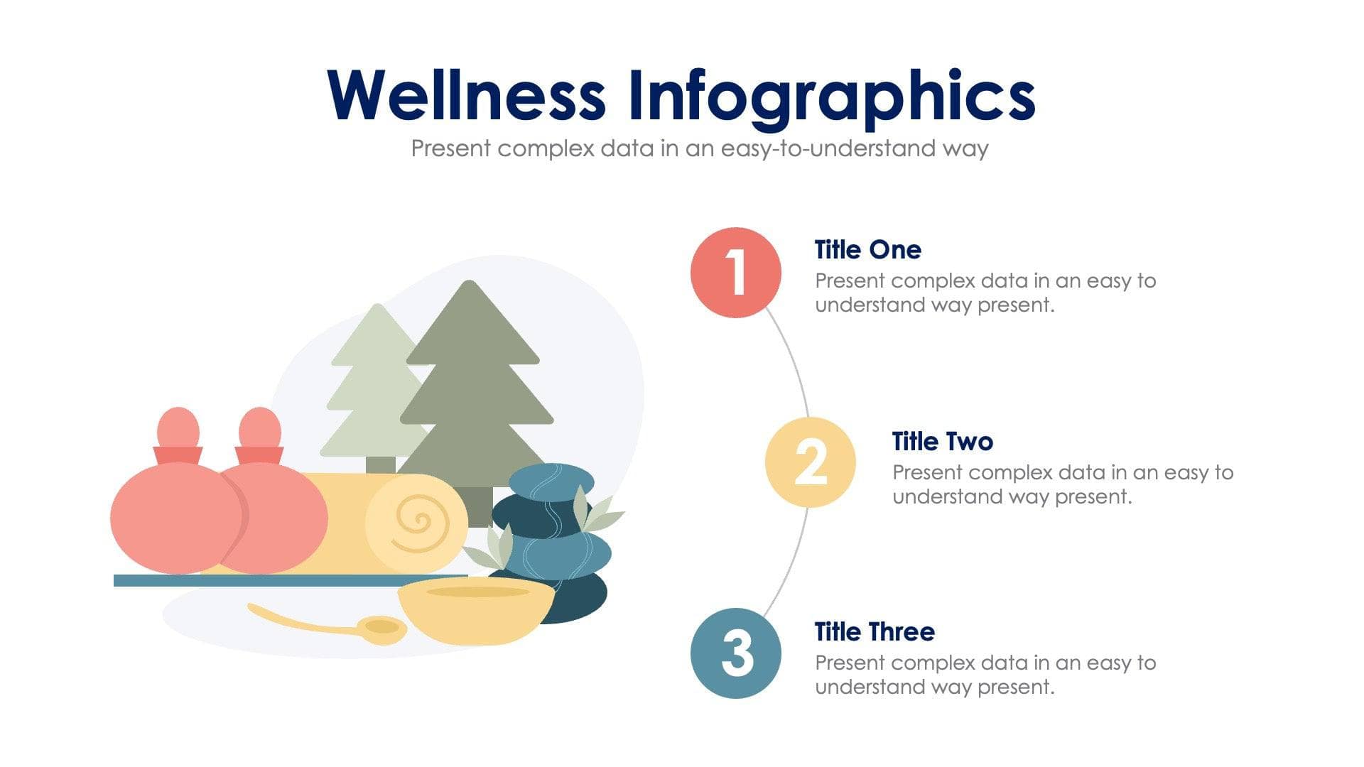 Wellness Slide Infographic Template S02062310 | Infografolio