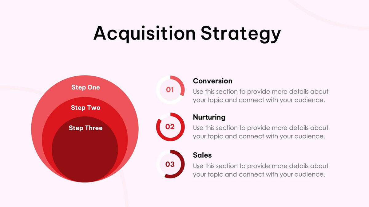 Acquisition Strategy Slide Template S10132205 – Infografolio