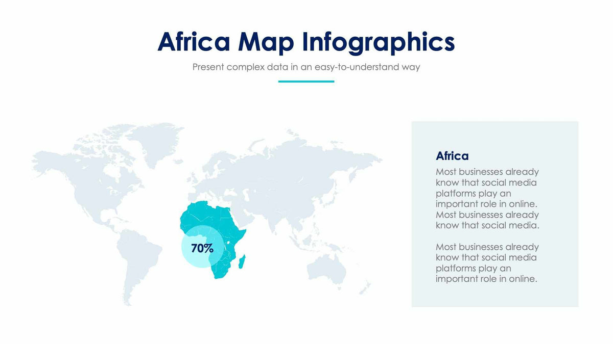 Africa Map Slide Infographic Template S01122217 – Infografolio