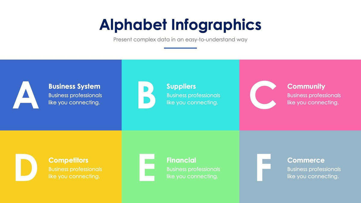 Alphabet Slide Infographic Template S01132203 – Infografolio