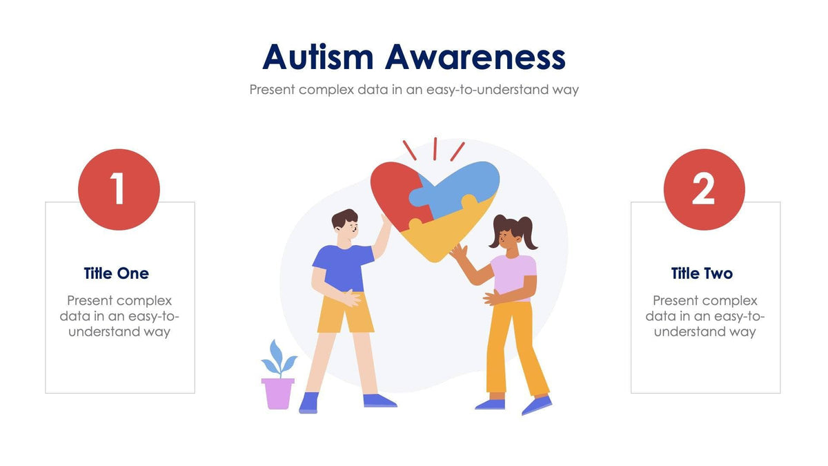 Autism Awareness Slide Infographic Template S08162205 – Infografolio
