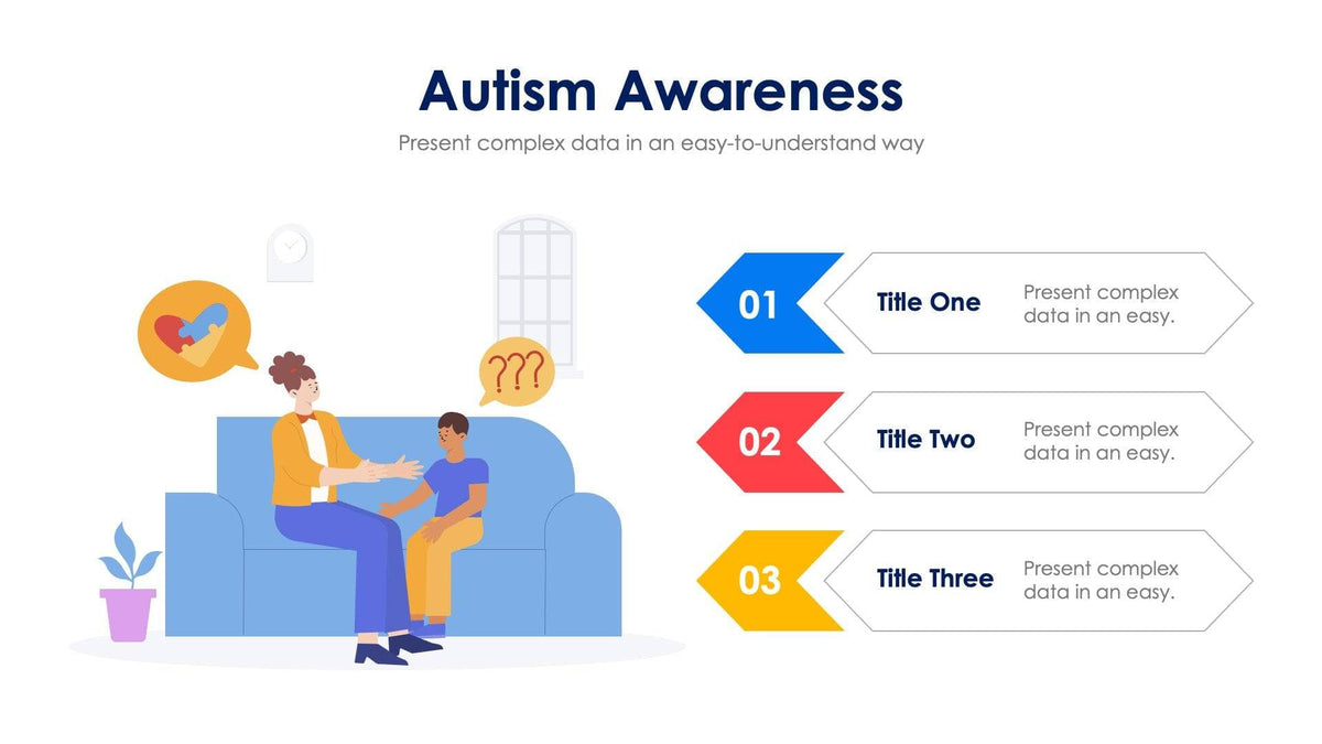 Autism Awareness Slide Infographic Template S08162206 – Infografolio