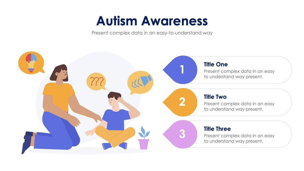 Autism Awareness Slide Infographic Template S08162210 – Infografolio