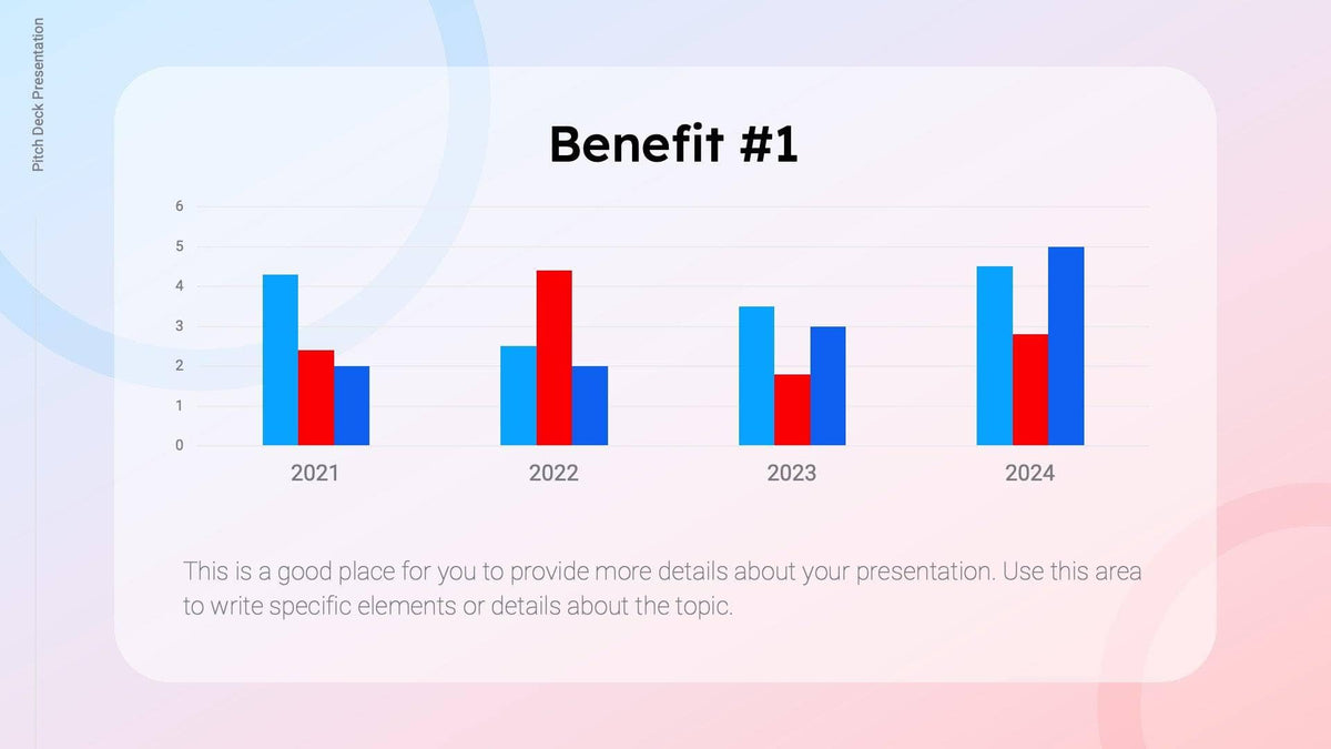 Benefit Red and Blue Slide Template S11012201 – Infografolio