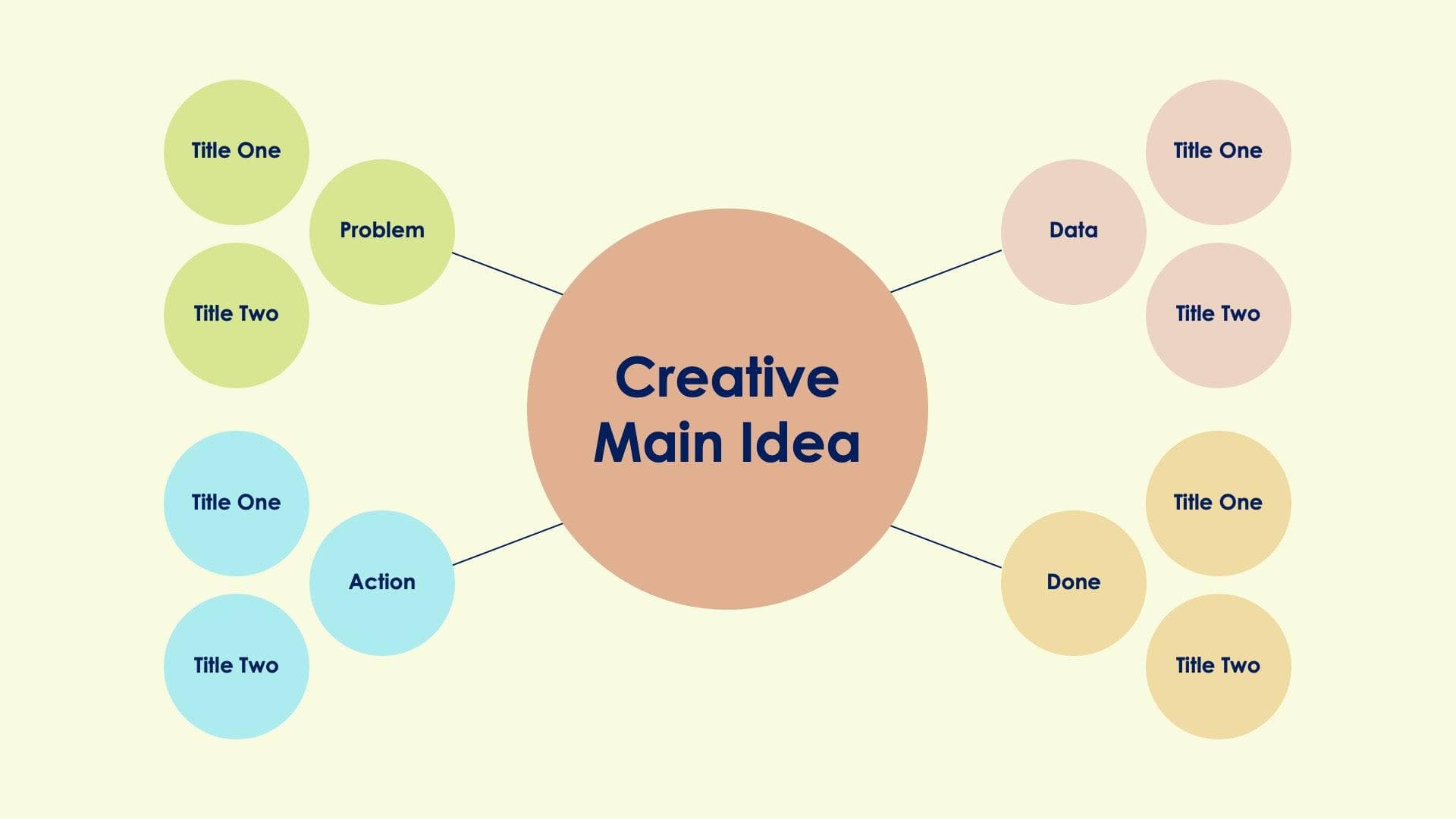 Creative Main Idea Slide Infographic Template S08122205 | Infografolio