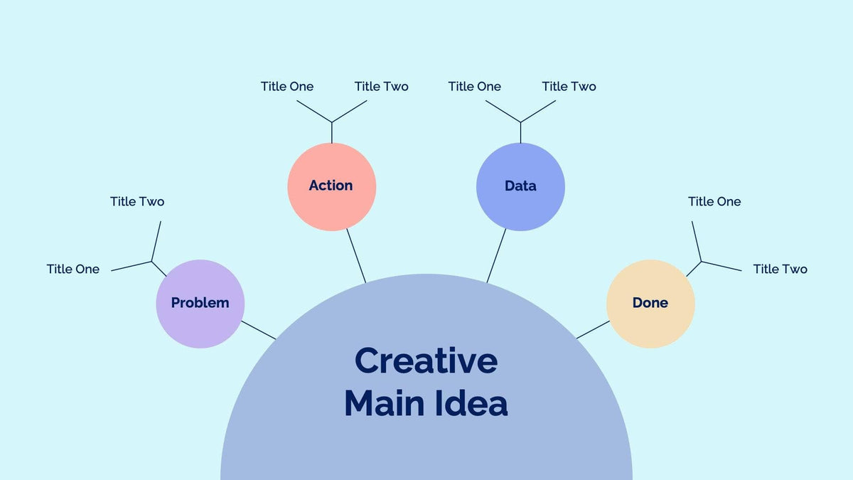 Creative Main Idea Slide Infographic Template S08122212 – Infografolio