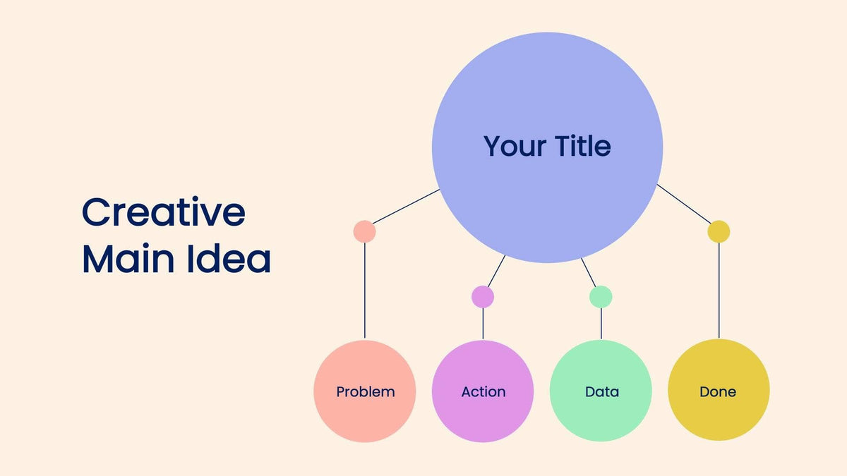 Creative Main Idea Slide Infographic Template S08122215 – Infografolio