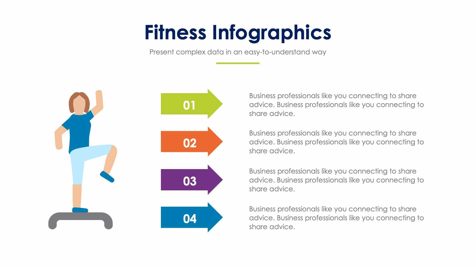 Fitness Slide Infographic Template S01172226 | Infografolio