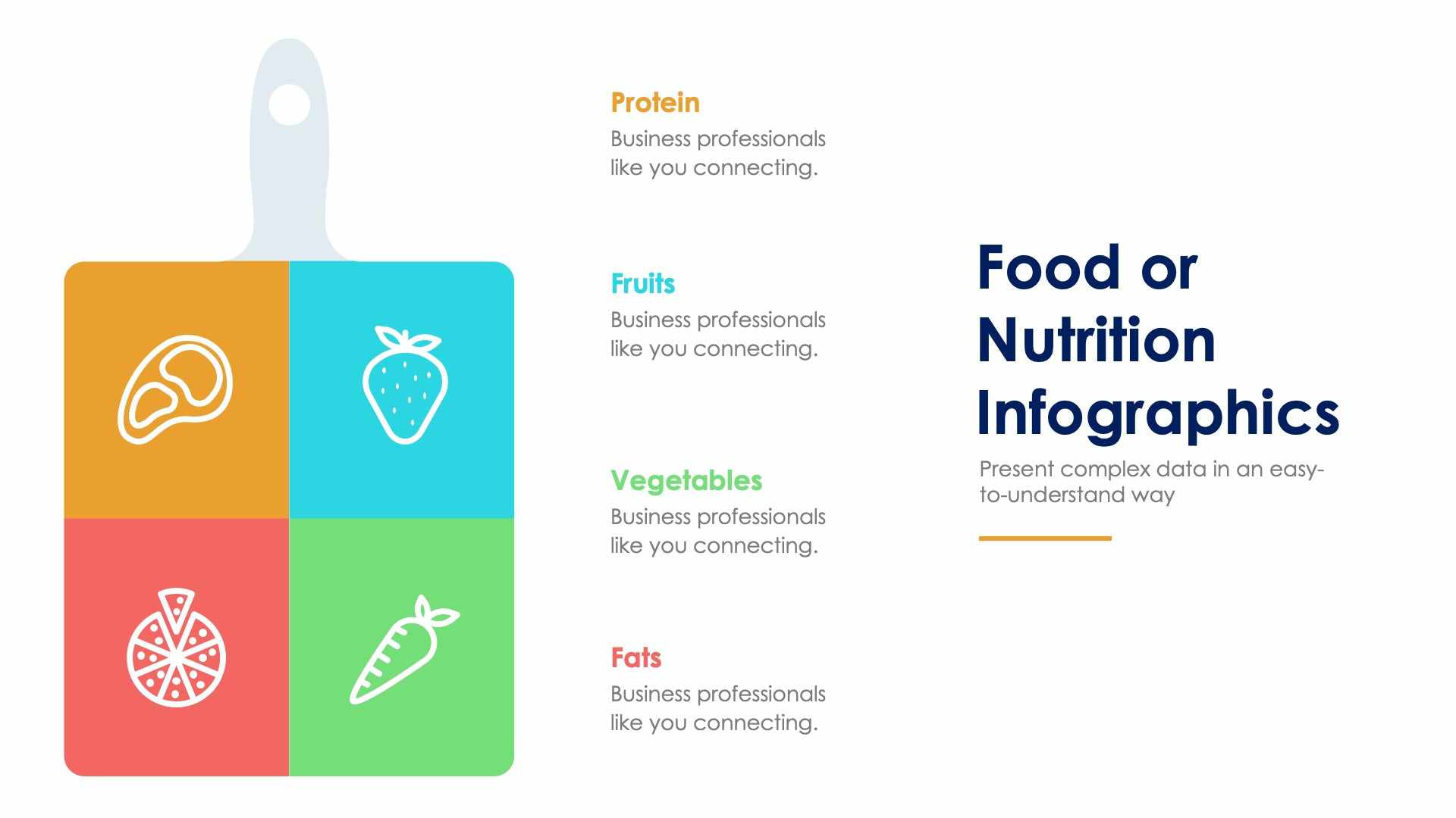 Food or Nutrition Slide Infographic Template S01182215 | Infografolio