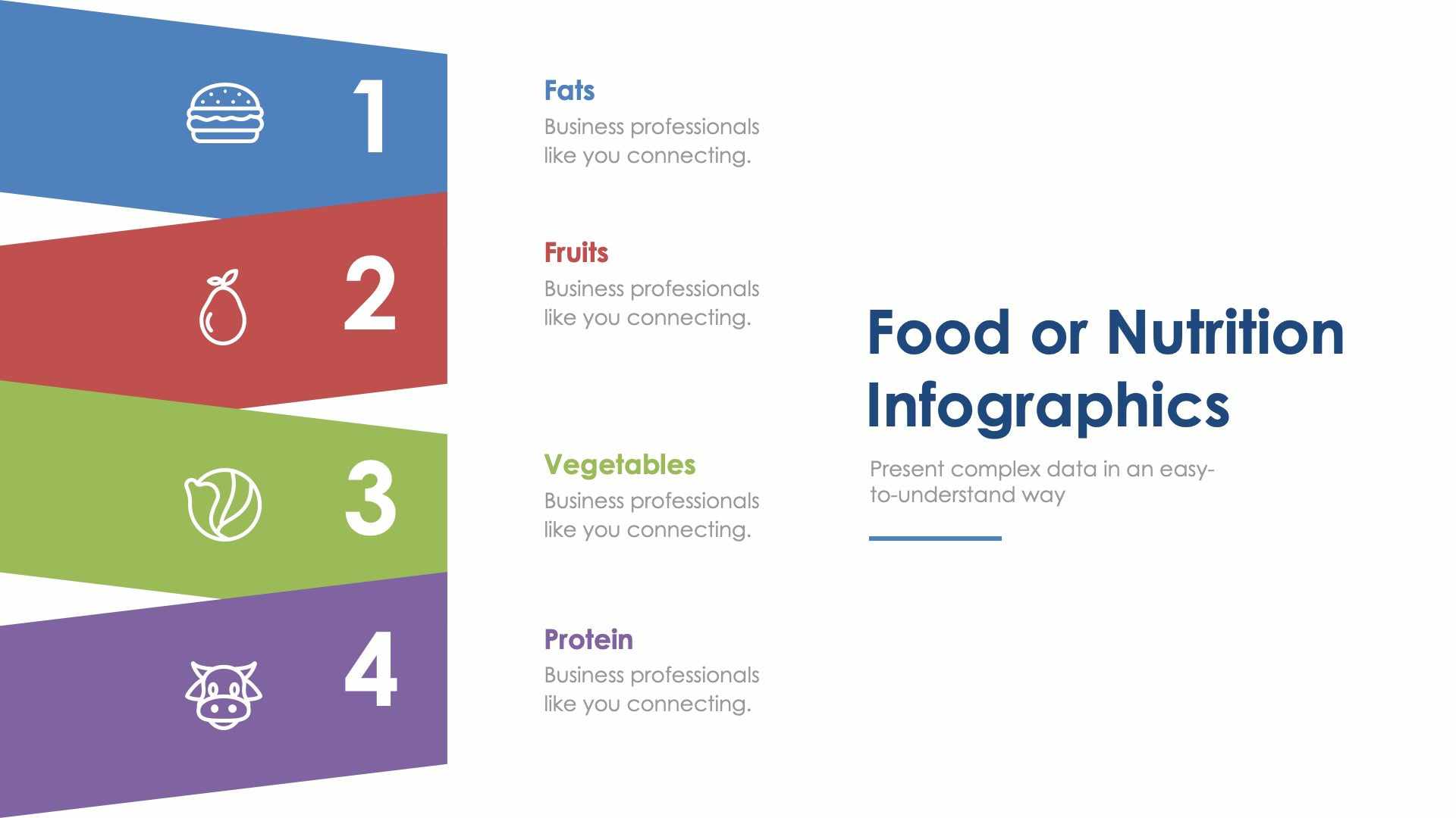 Food or Nutrition Slide Infographic Template S12022112 | Infografolio
