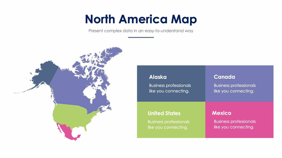 North America Map Slide Infographic Template S12232107 – Infografolio
