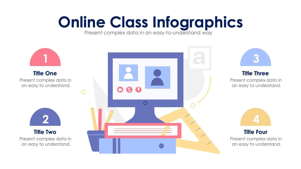 Online Class Slide Infographic Template S01132303 – Infografolio