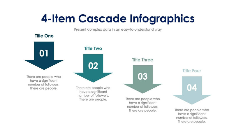 4 Item Cascade Slide Infographic Template S02192404 – Infografolio