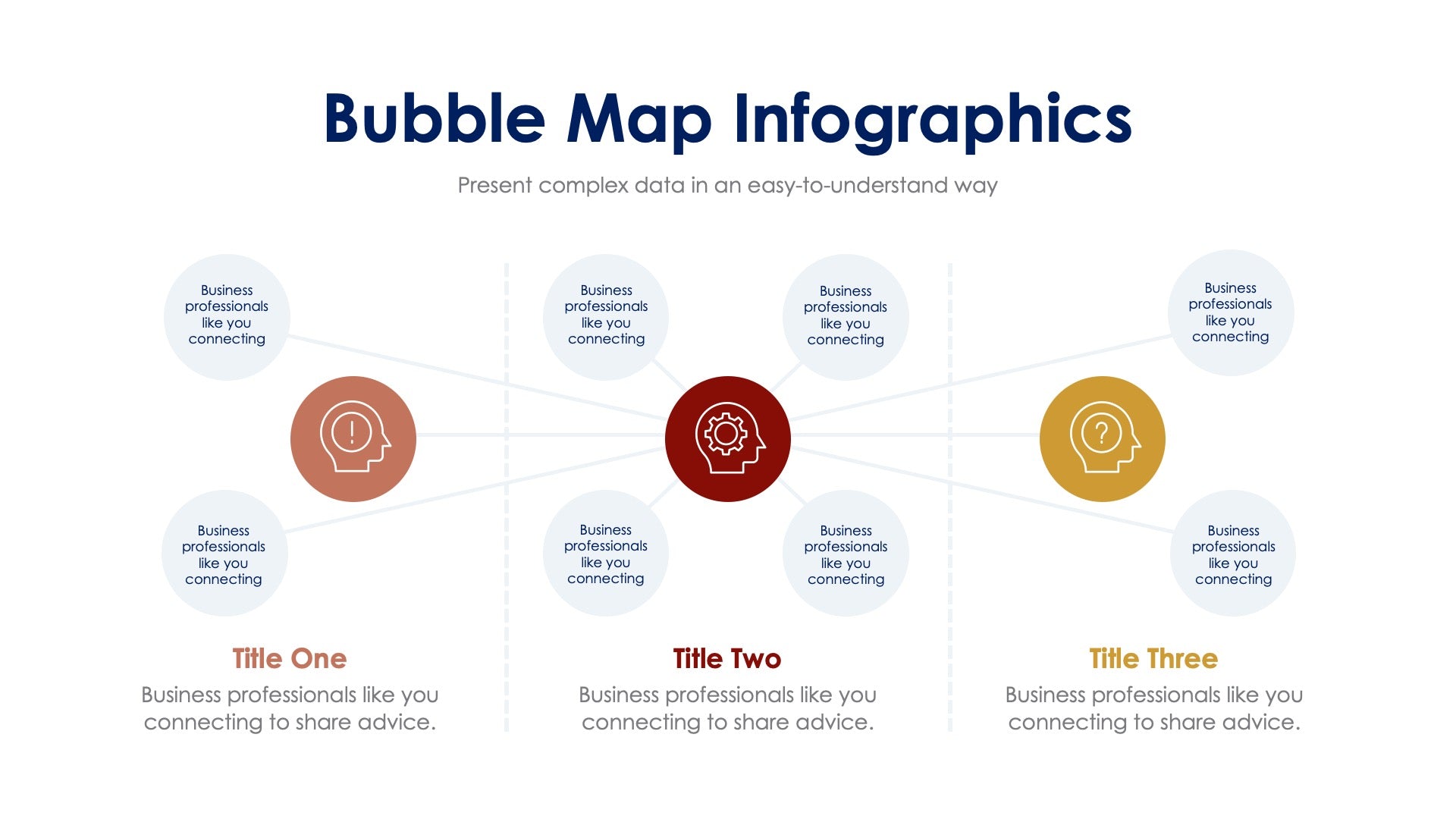 Bubble Map Slide Infographic Template S02202401 | Infografolio