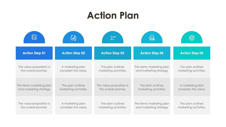 Action Plan Slide Infographic Template S04202305 – Infografolio