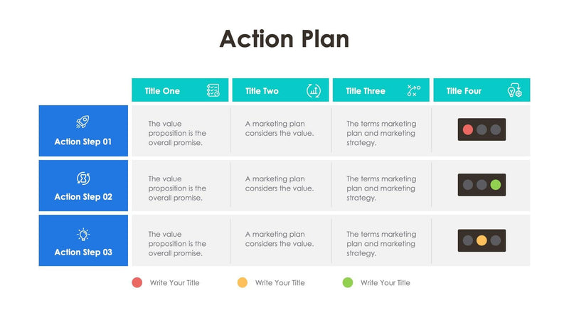 Action Plan Slides | Infografolio