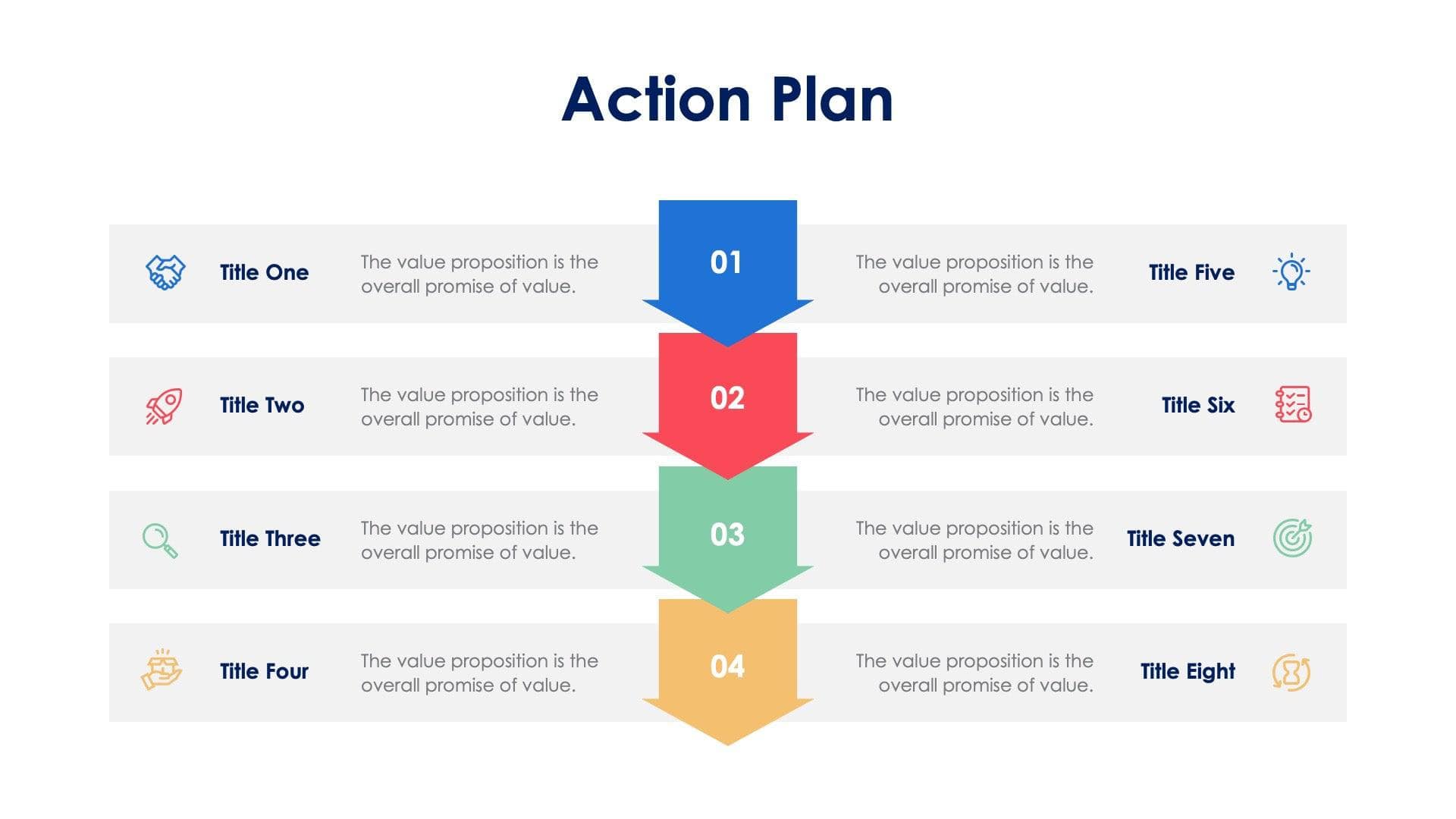 Action Plan Slide Infographic Template S04202311 | Infografolio