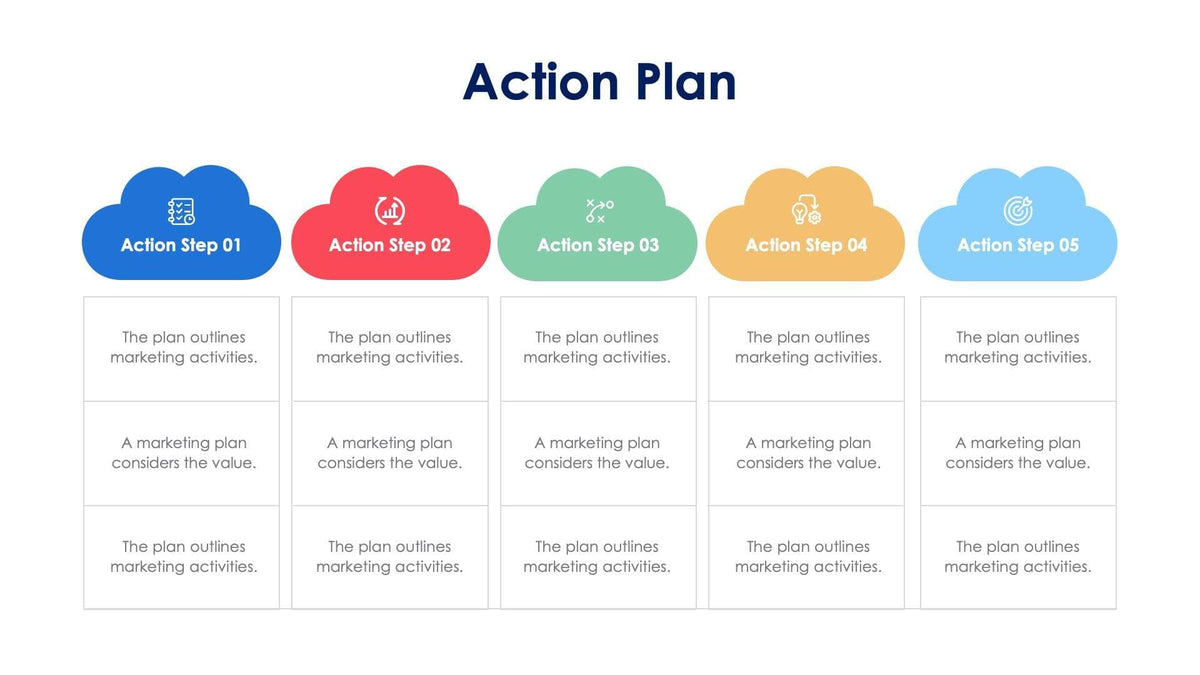 Action Plan Slide Infographic Template S04202314 – Infografolio