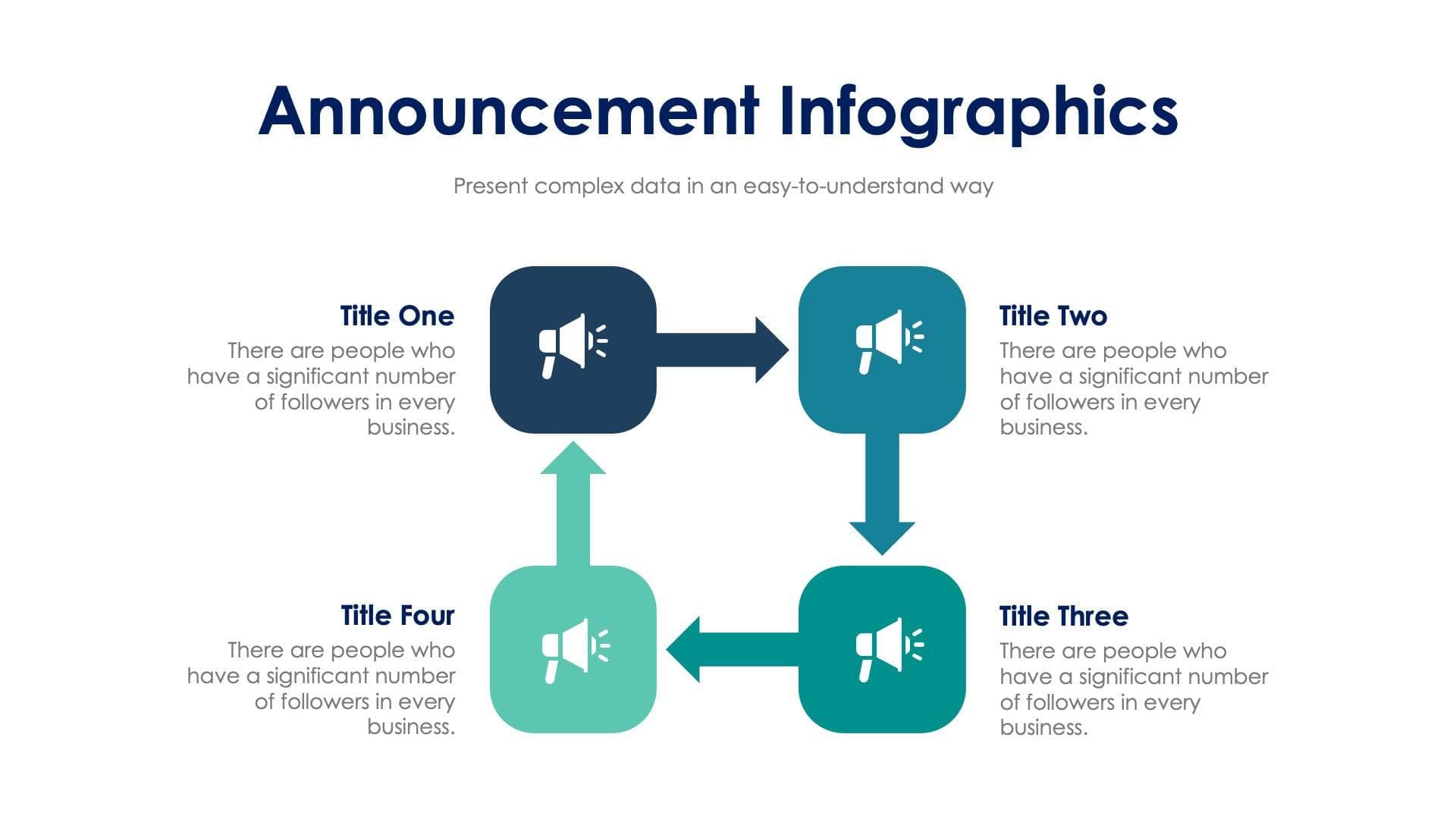 Announcement Slide Infographic Template S12192305 | Infografolio