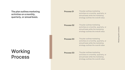 Linen Mocha Minimal and Modern Presentation Annual Report Template S04 ...