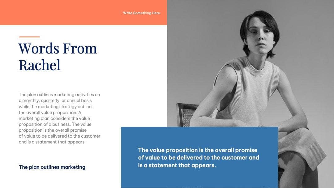 Vermilion Blue Professional and Modern Presentation Annual Report Temp ...