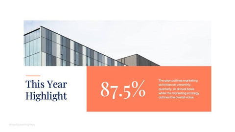 Vermilion Blue Professional and Modern Presentation Annual Report Temp ...