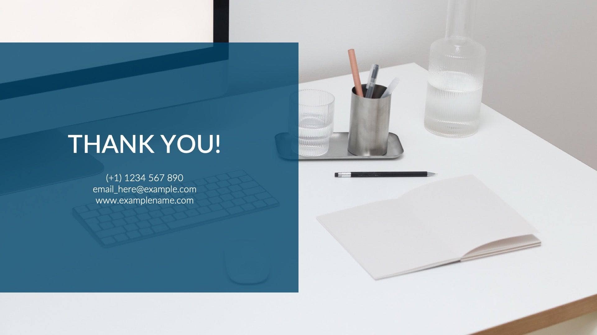 Sapphire Pale Clean and Minimal Presentation Annual Report Template S0 ...