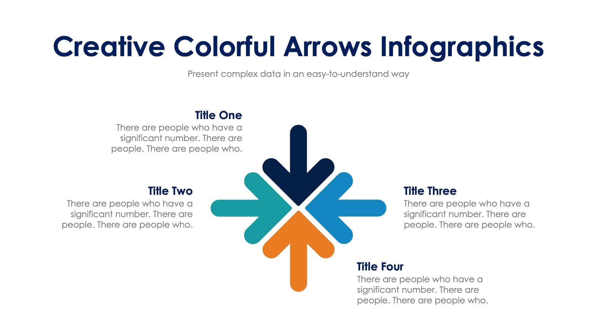 Creative Colorful Arrows Slide Infographic Template S02202404 ...
