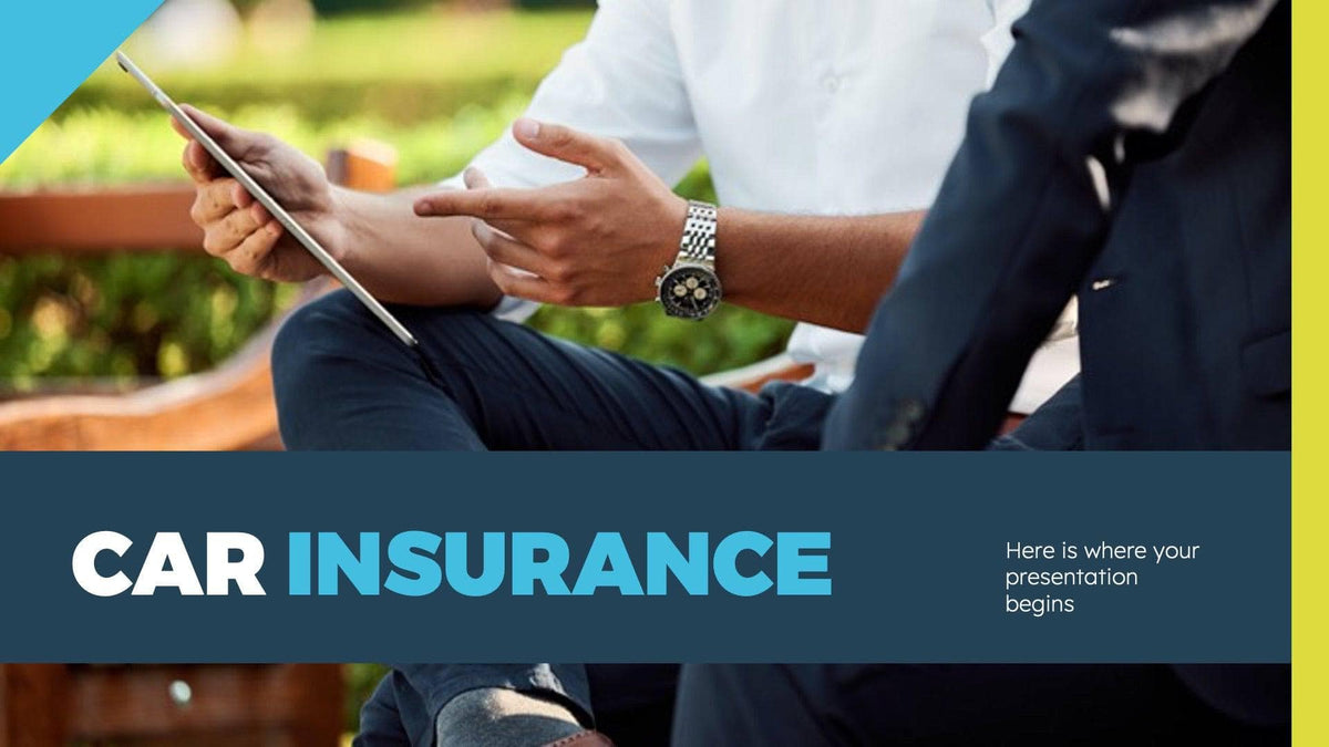 Car Insurance Presentation Template S09212301 – Infografolio