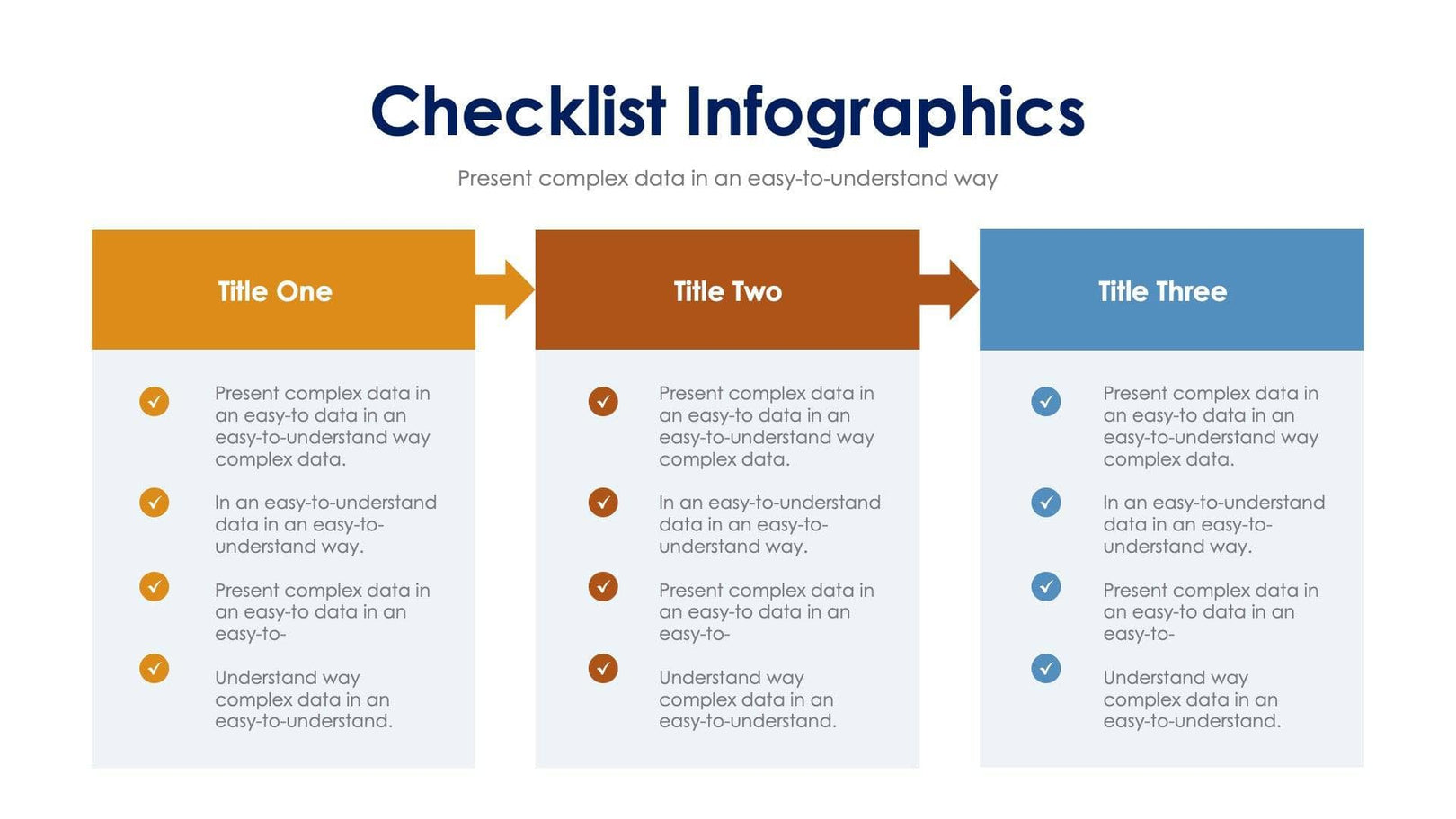 Checklist Slide Infographic Template S01092403 – Infografolio