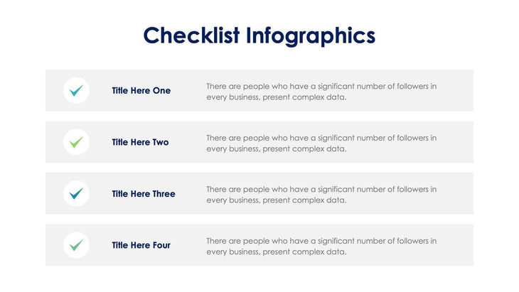 Checklist Slide Infographic Template S01102302 – Infografolio