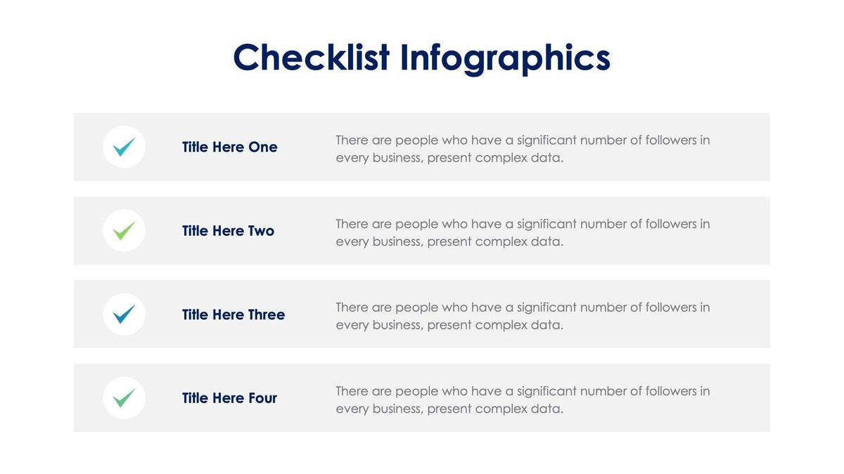 Checklist Slide Infographic Template S01102302 – Infografolio