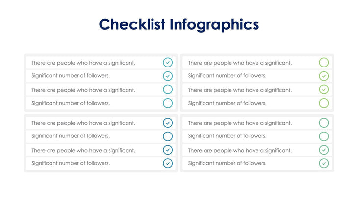 Checklist Slide Infographic Template S01102308 – Infografolio