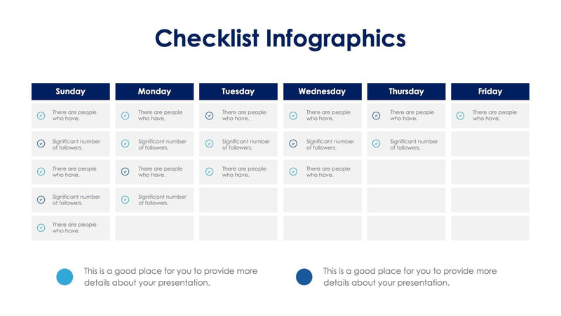 Checklist-Slides | Infografolio