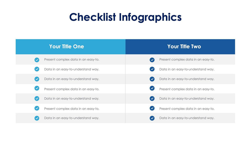 Checklist-Slides | Infografolio