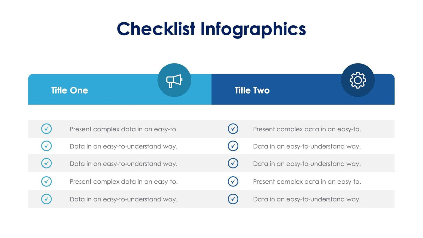 Checklist Slide Infographic Template S01102319 – Infografolio