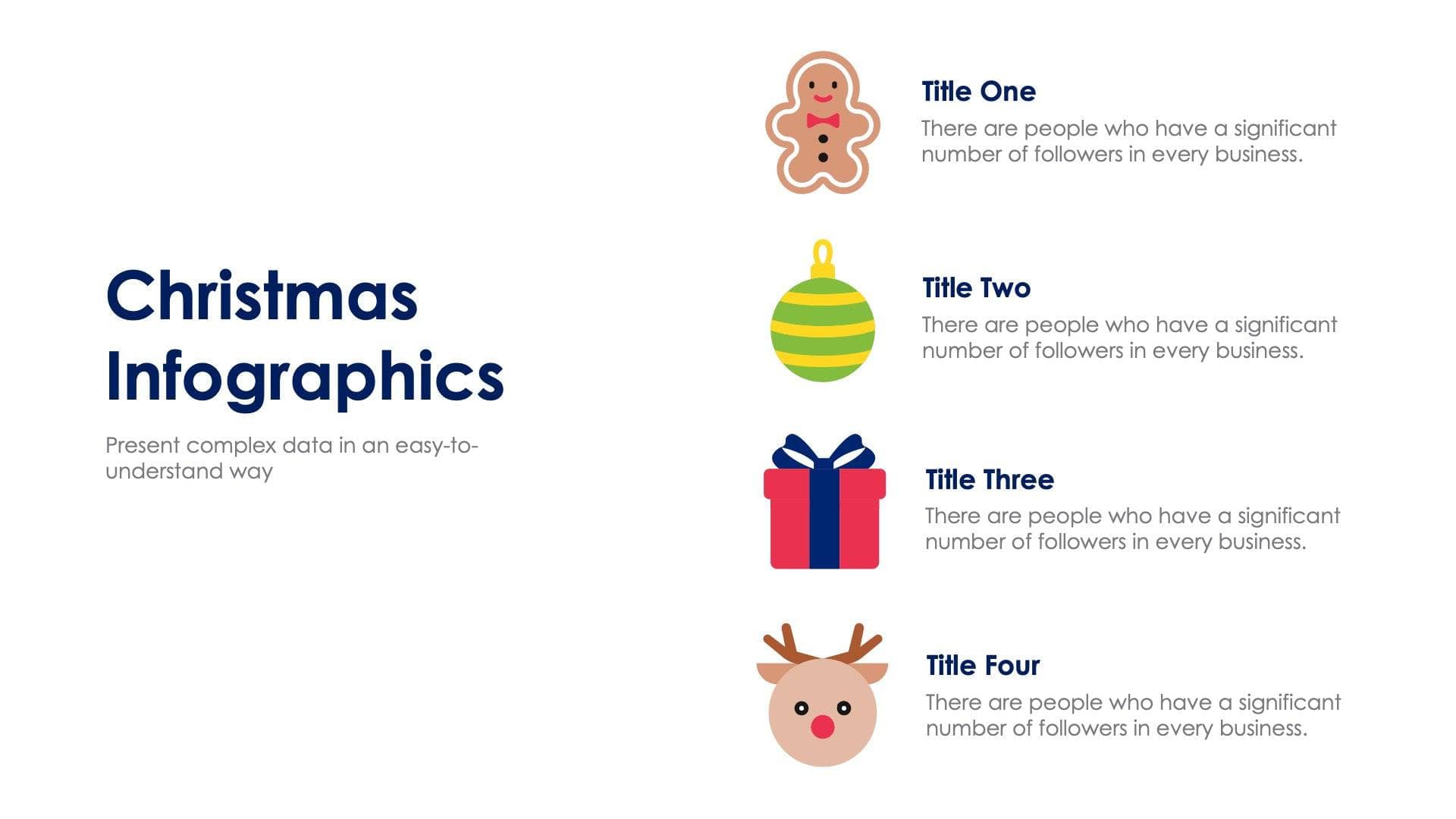 Christmas Slide Infographic Template S12192303 | Infografolio