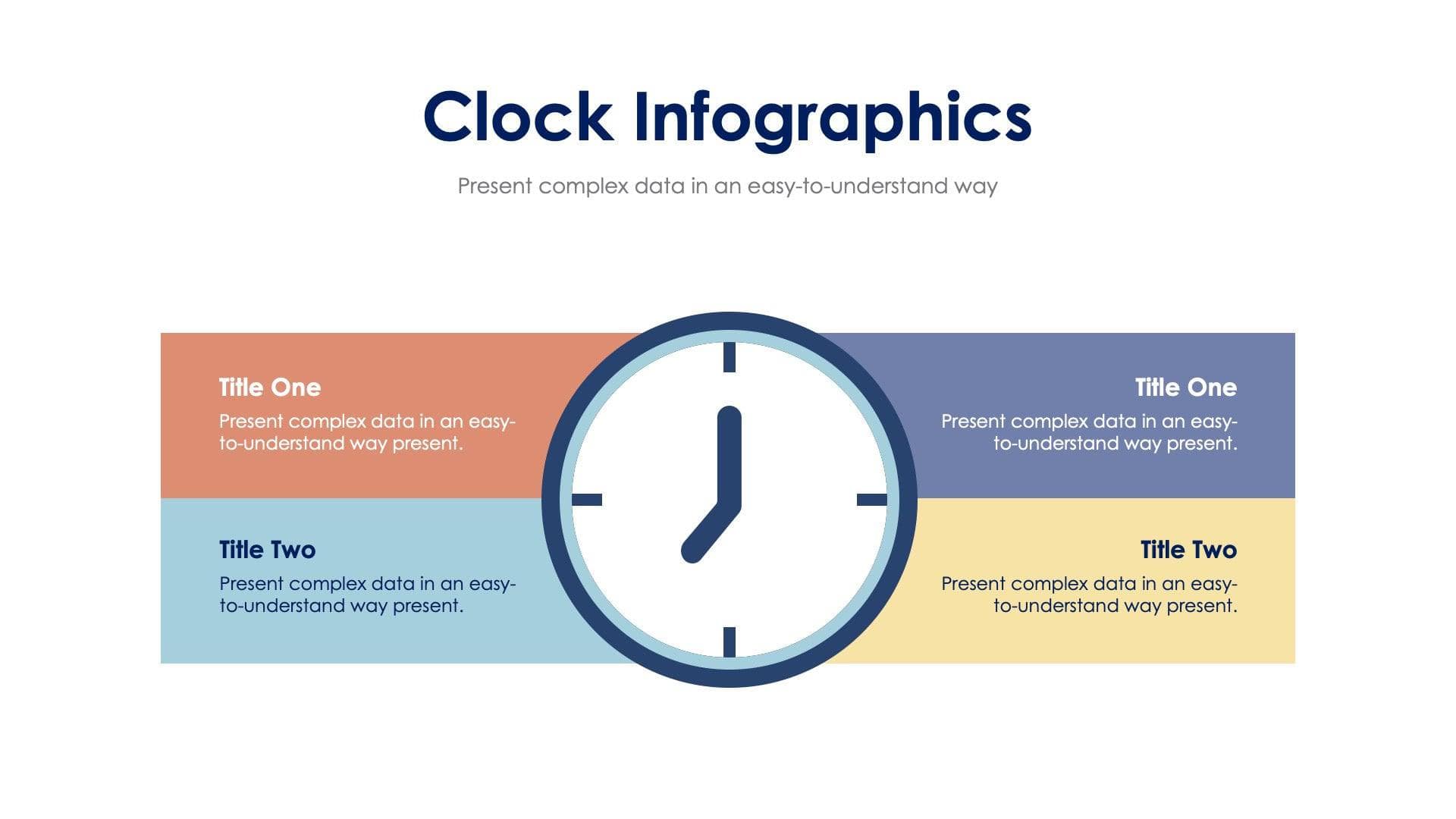 Clock Slide Infographic Template S12192301 | Infografolio