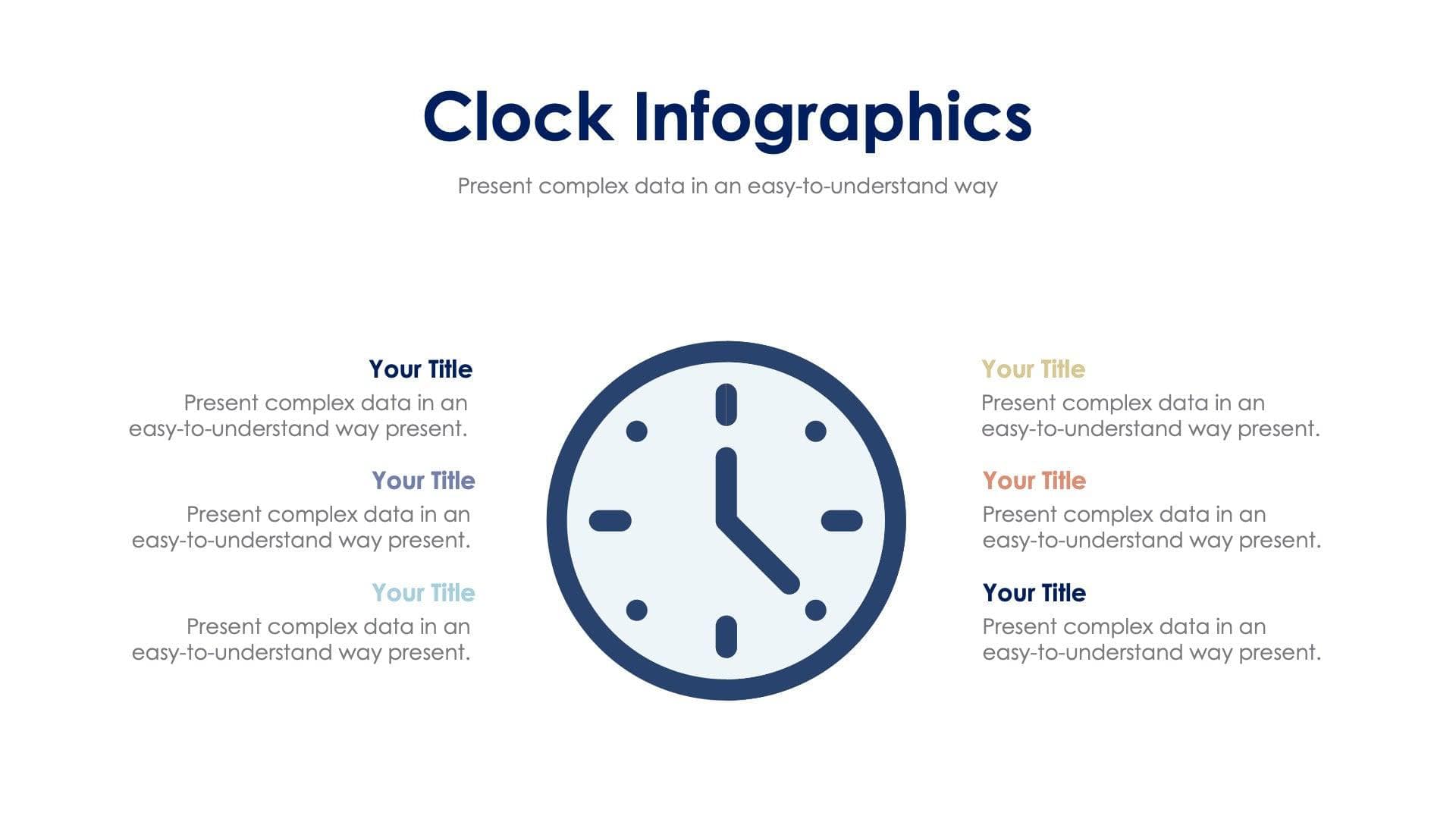 Clock Slide Infographic Template S12192305 | Infografolio