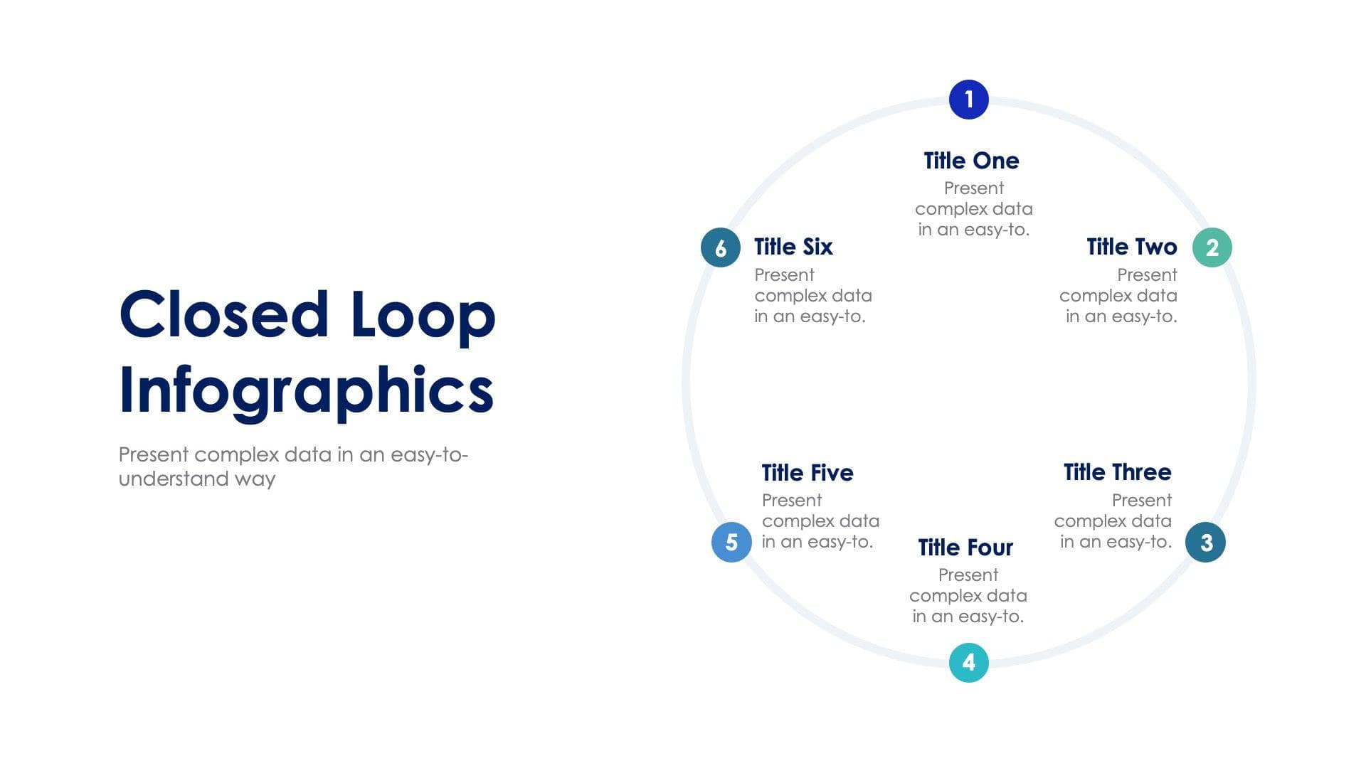 Closed Loop Infographic Template S01182402 | Infografolio