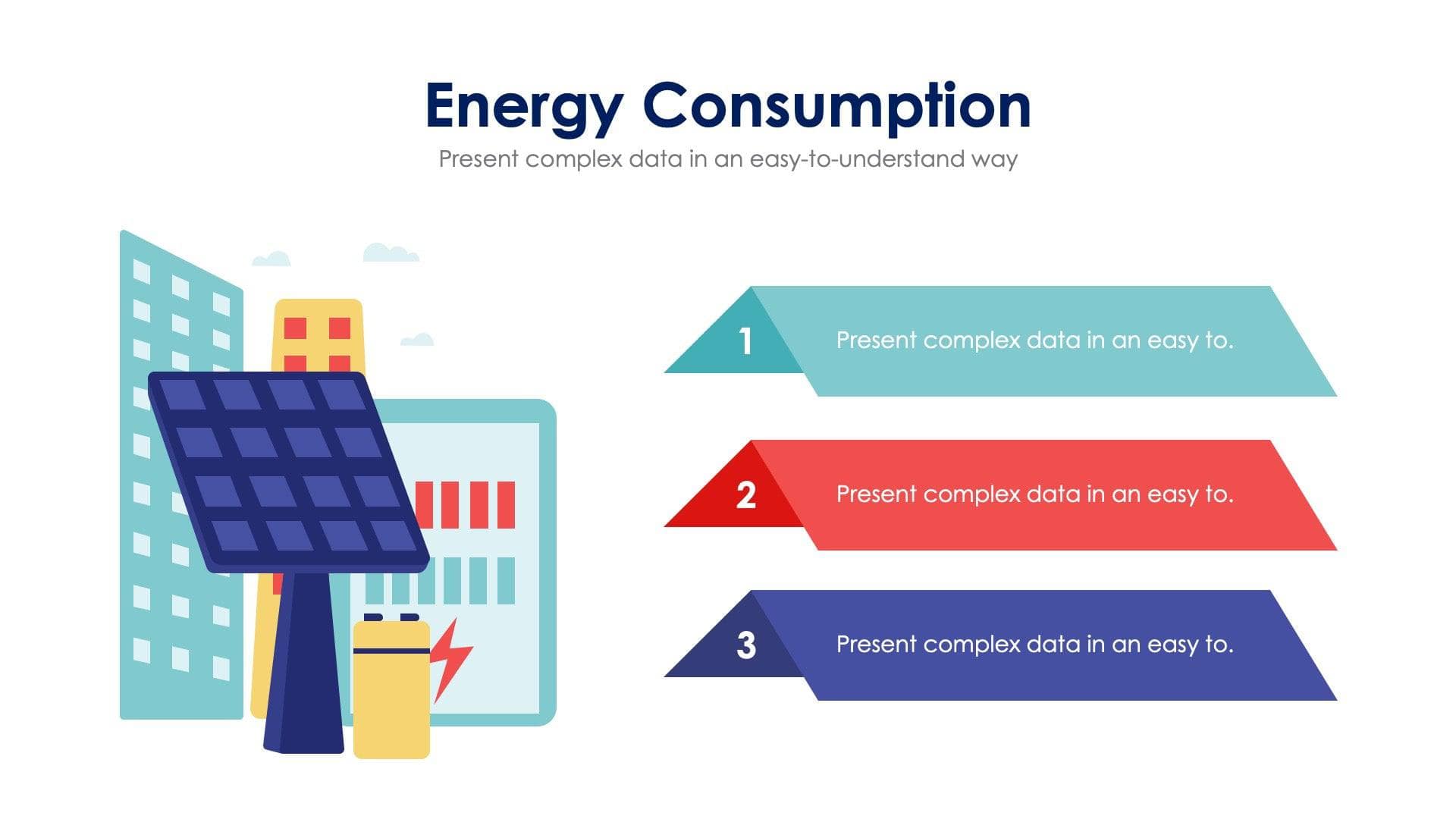 Energy Consumption Slide Infographic Template S02032301 | Infografolio