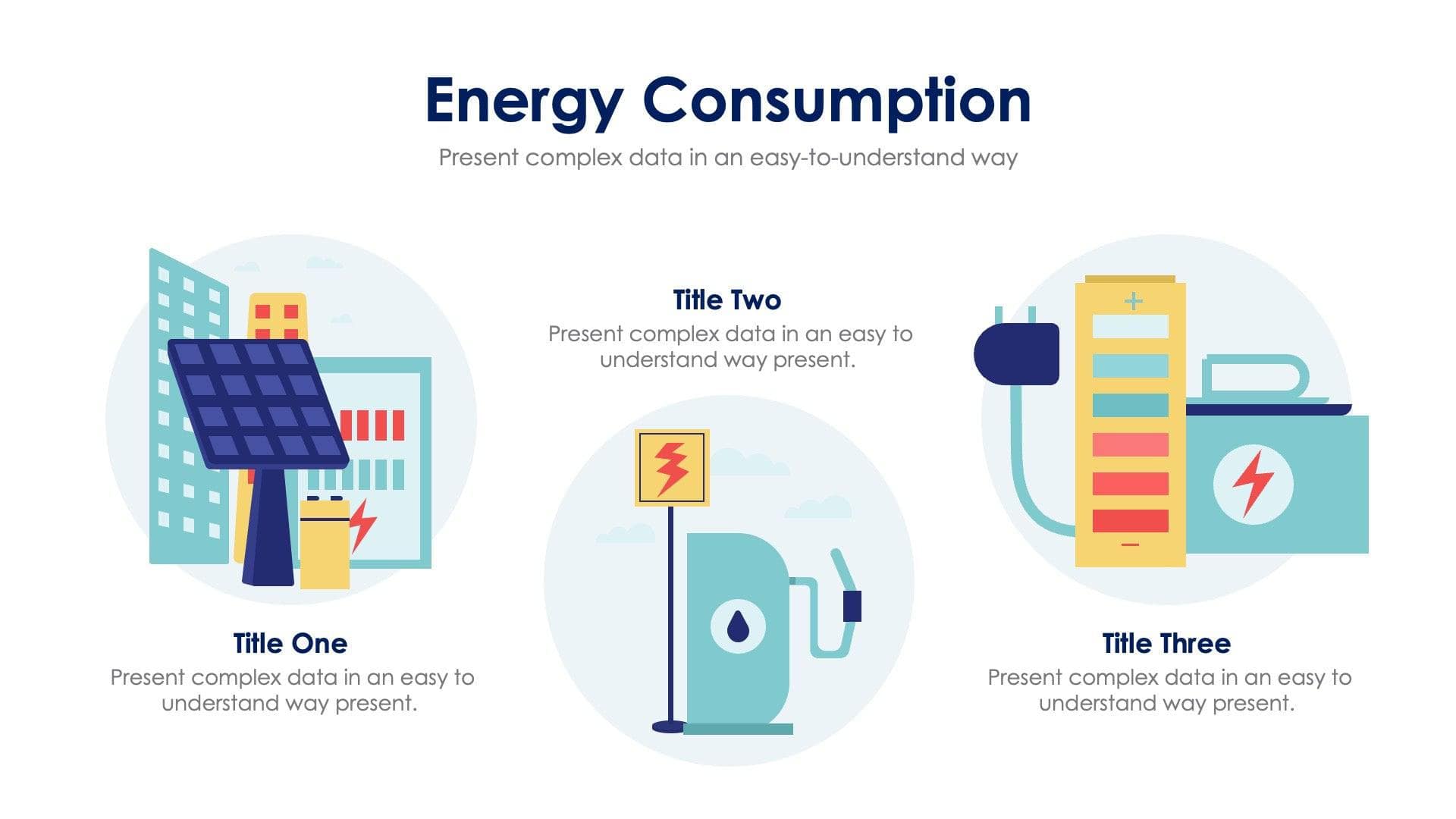 Energy Consumption Slide Infographic Template S02032305 | Infografolio