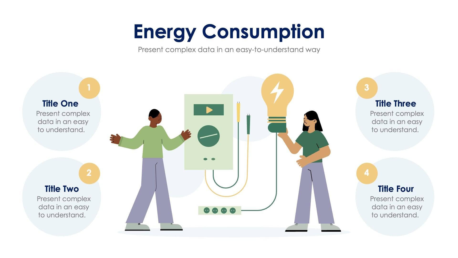 Energy Consumption Slide Infographic Template S02032318 | Infografolio