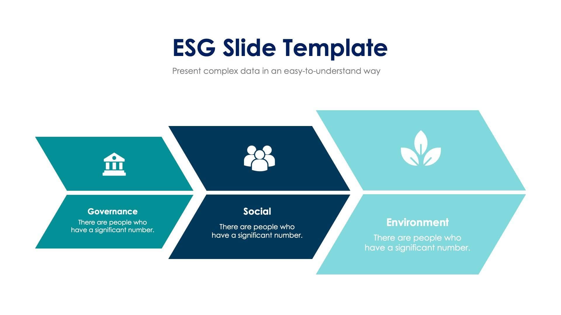 ESG Slide Infographic Template S09042308 | Infografolio