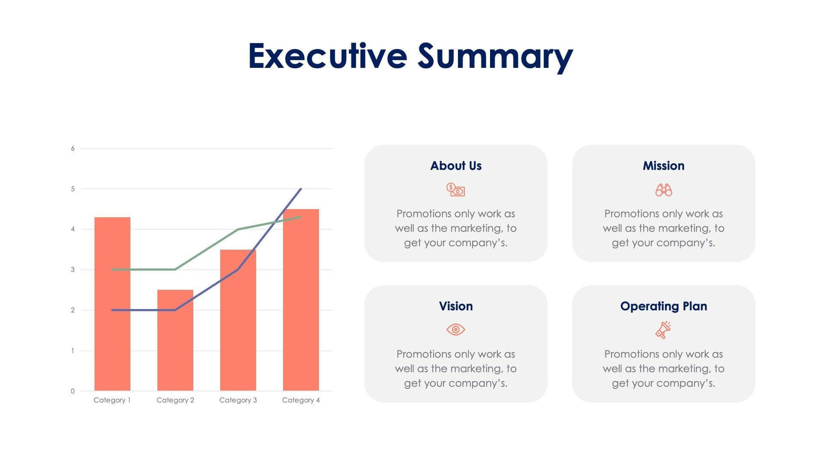 Executive Summary Slide Infographic Template S01102309 – Infografolio