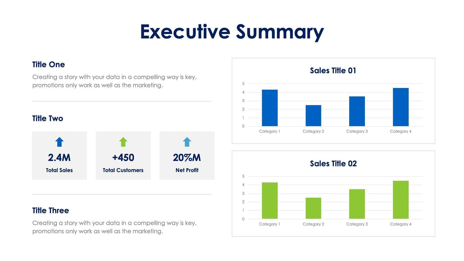 Executive Summary Slide Infographic Template S01102319 – Infografolio