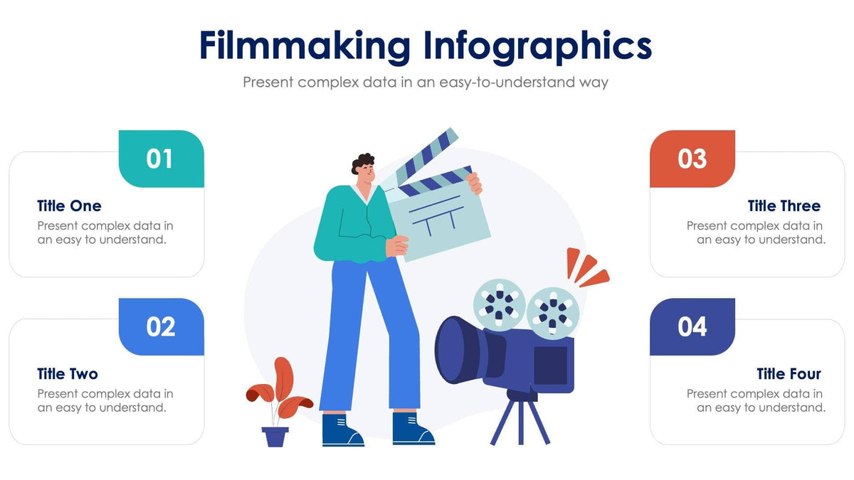 Filmmaking Slide Infographic Template S02032312 – Infografolio